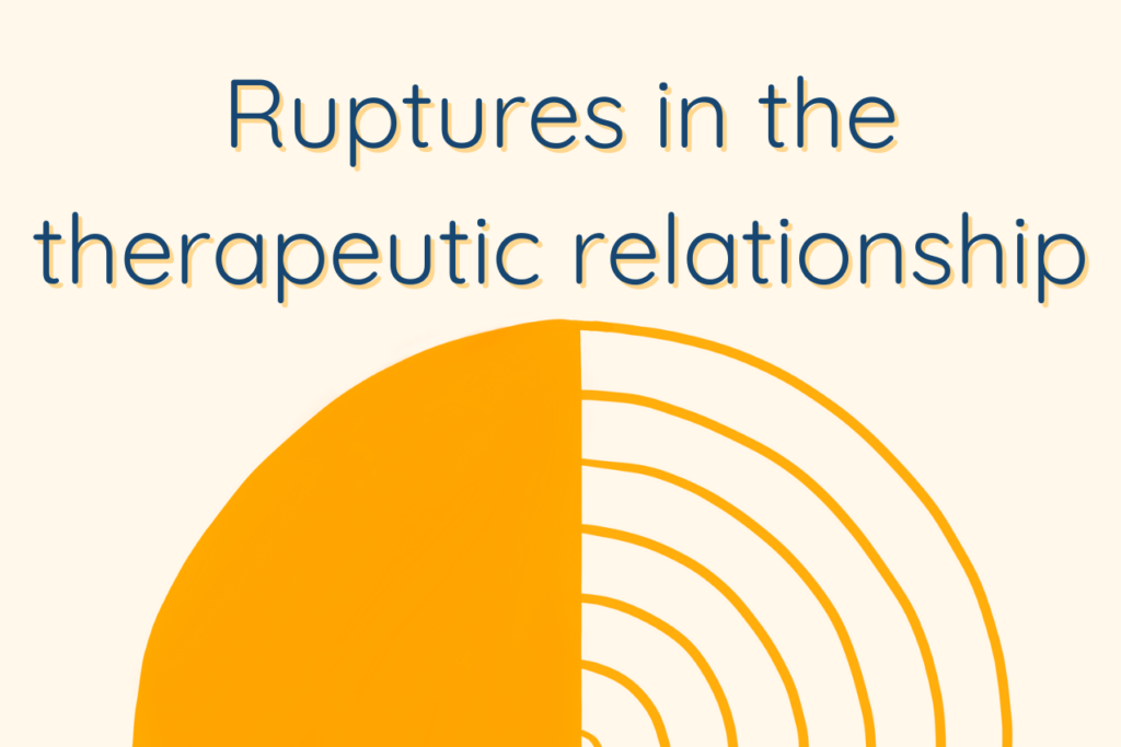Navigating Ruptures in Therapeutic Relationship. Book Now! 1 Step to ...